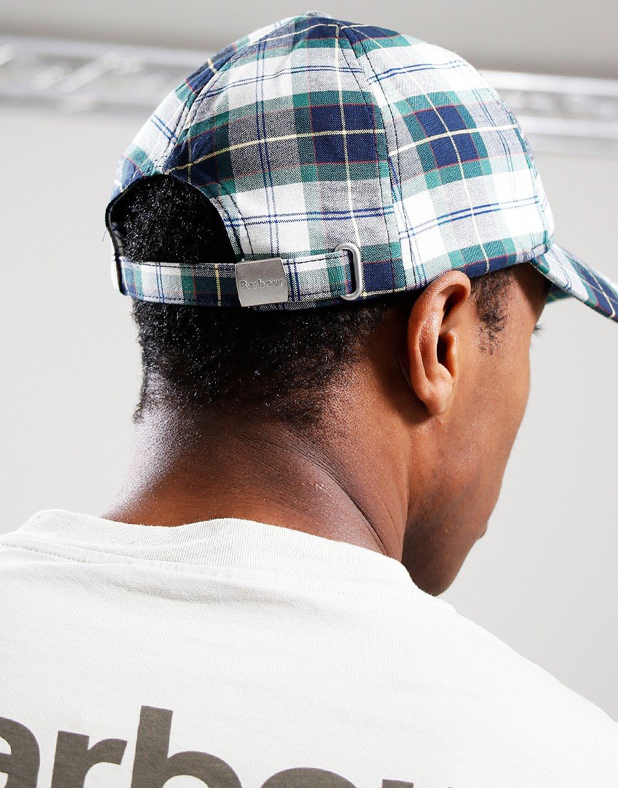 Barbour Oxbri Tartan Cap Summer Ivy - Terraces Menswear