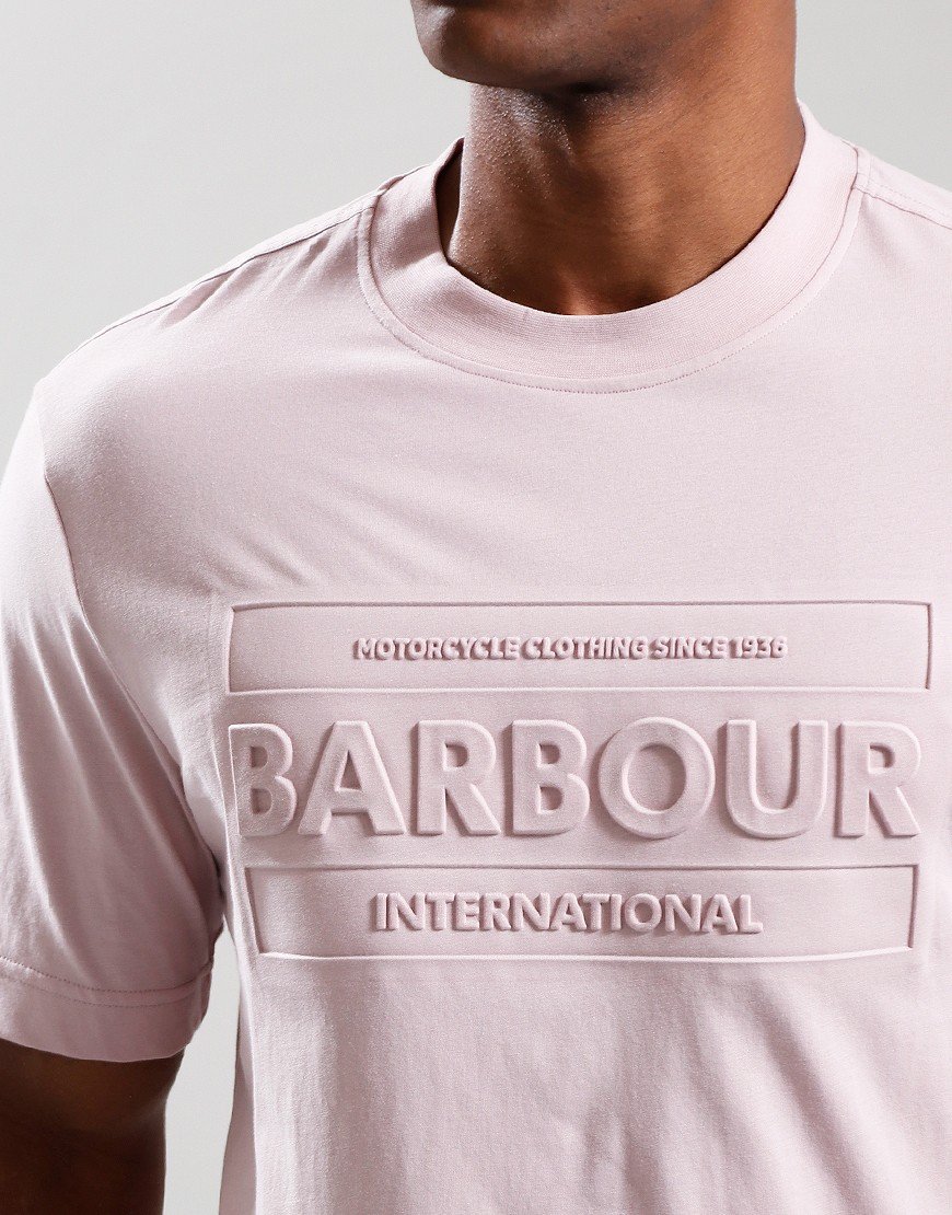 Barbour International Tilt T-shirt Dusk Pink - Terraces Menswear