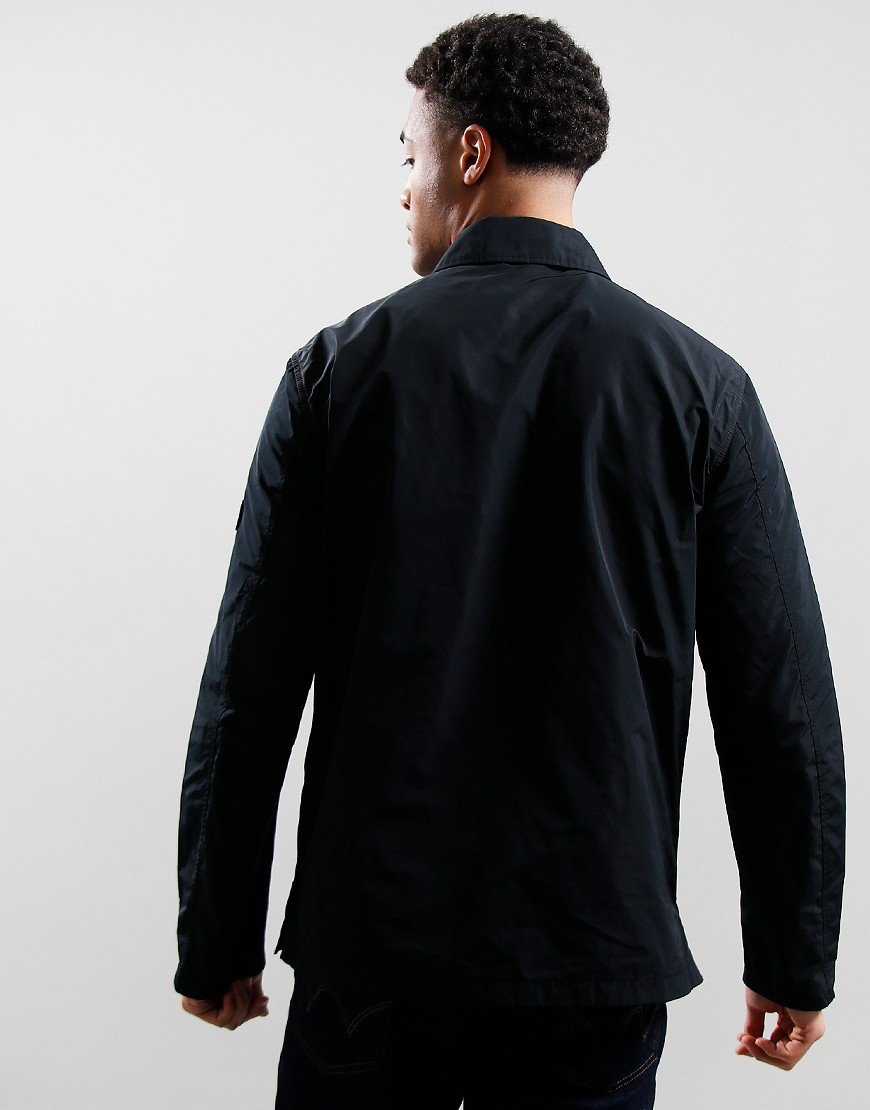 Barbour International Quarry Overshirt Black - Terraces Menswear