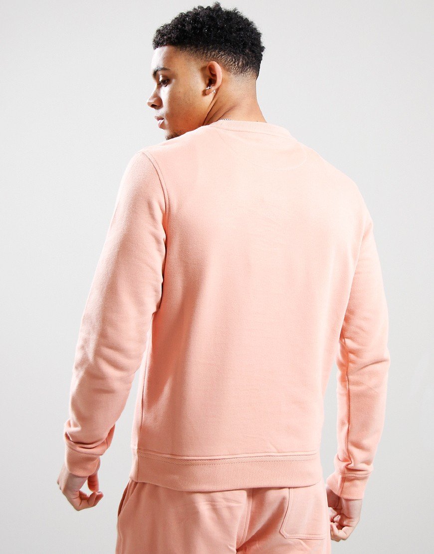 Belstaff Crew Neck Sweat Rust Pink - Terraces Menswear