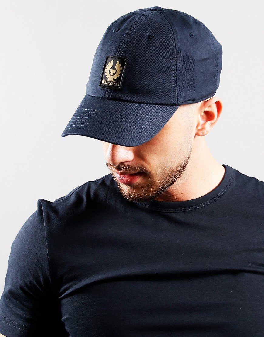 Belstaff Phoenix Cap Navy - Terraces Menswear