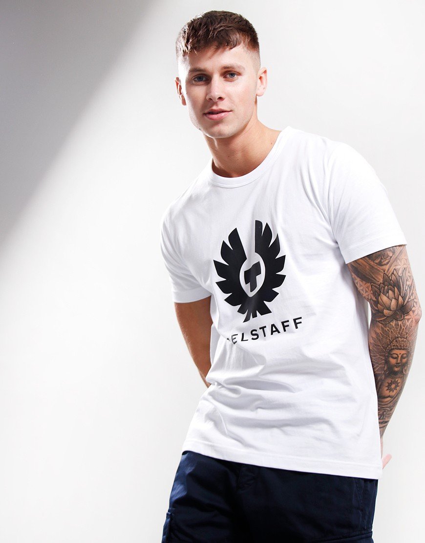 Belstaff Phoenix T-Shirt White - Terraces Menswear