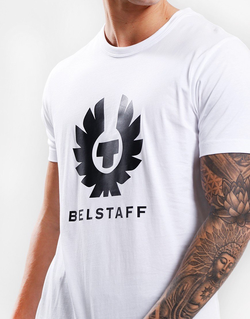 Belstaff Phoenix T-Shirt White - Terraces Menswear