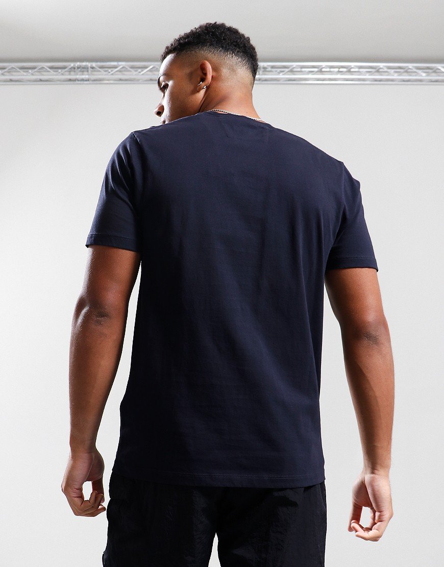 C.P. Company 30/1 Jersey Logo T-Shirt Total Eclipse - Terraces Menswear