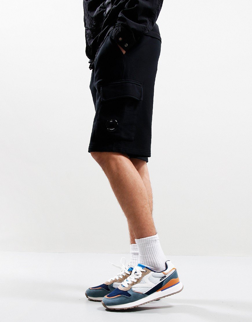 C.P. Company Kids Basic Fleece Short Black - Terraces Menswear