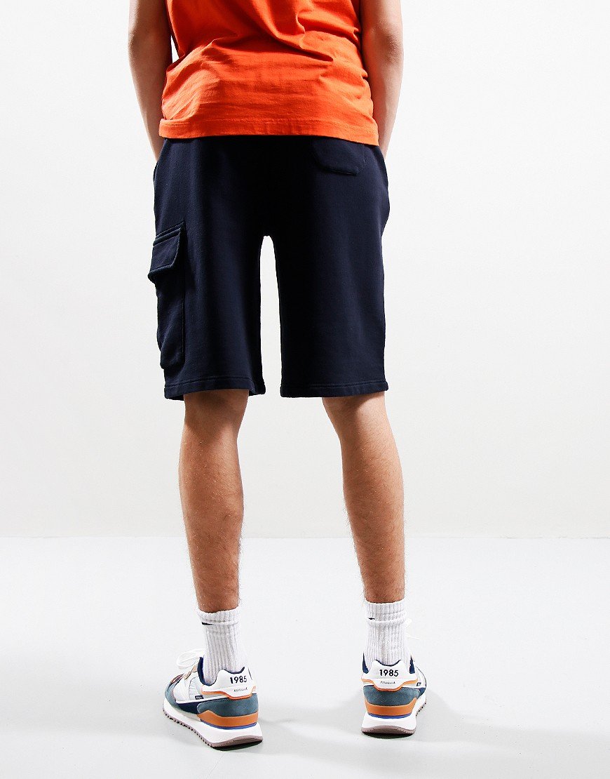 C.P. Company Kids Basic Fleece Short Total Eclipse - Terraces Menswear