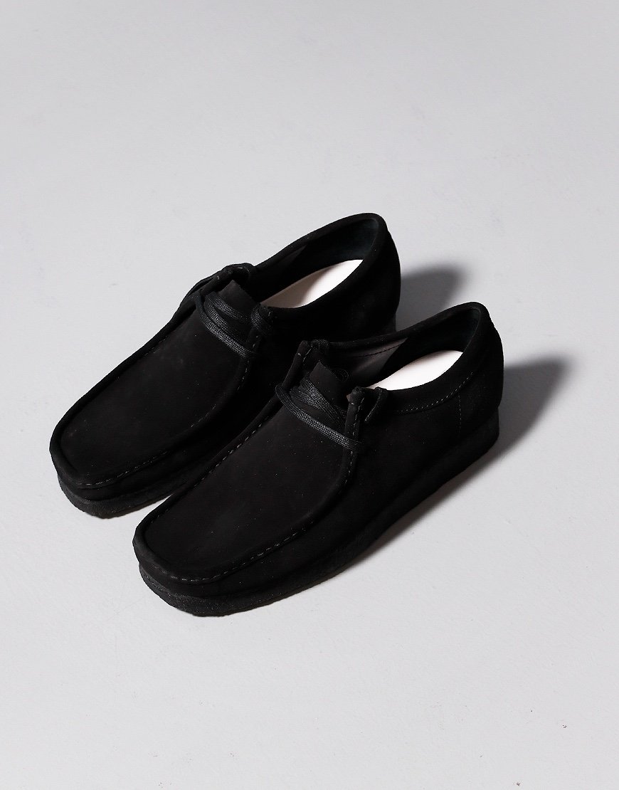 Clarks Originals Wallabee Black Suede - Terraces Menswear