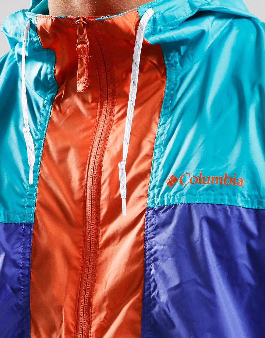 Columbia Flash Challenger Anorak Purple Lotus/Bright Aqua - Terraces ...