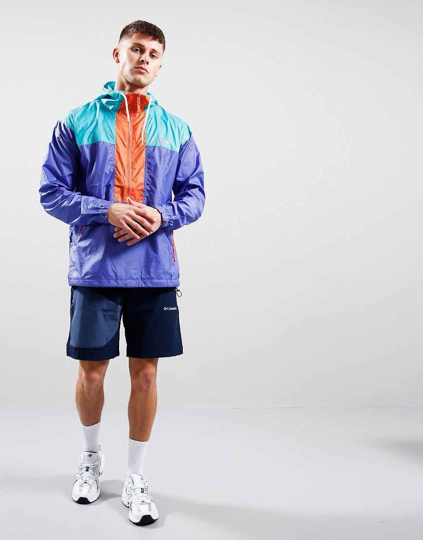 Columbia Flash Challenger Anorak Purple Lotus/Bright Aqua - Terraces ...