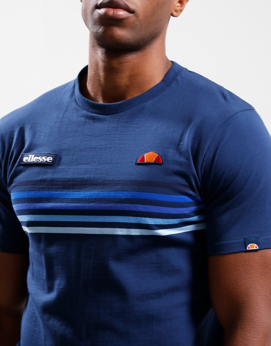 Ellesse Marsella T-shirt Navy - Terraces Menswear