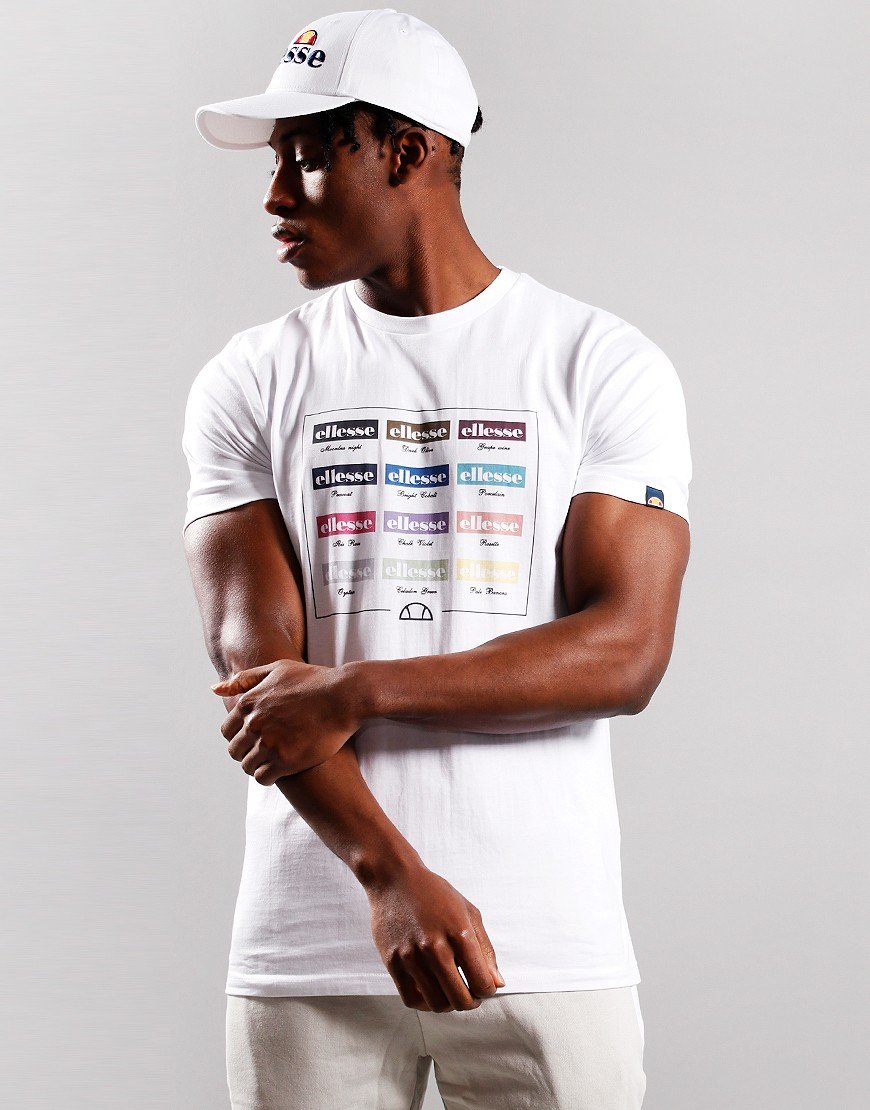 Ellesse Funfan T-Shirt White - Terraces Menswear