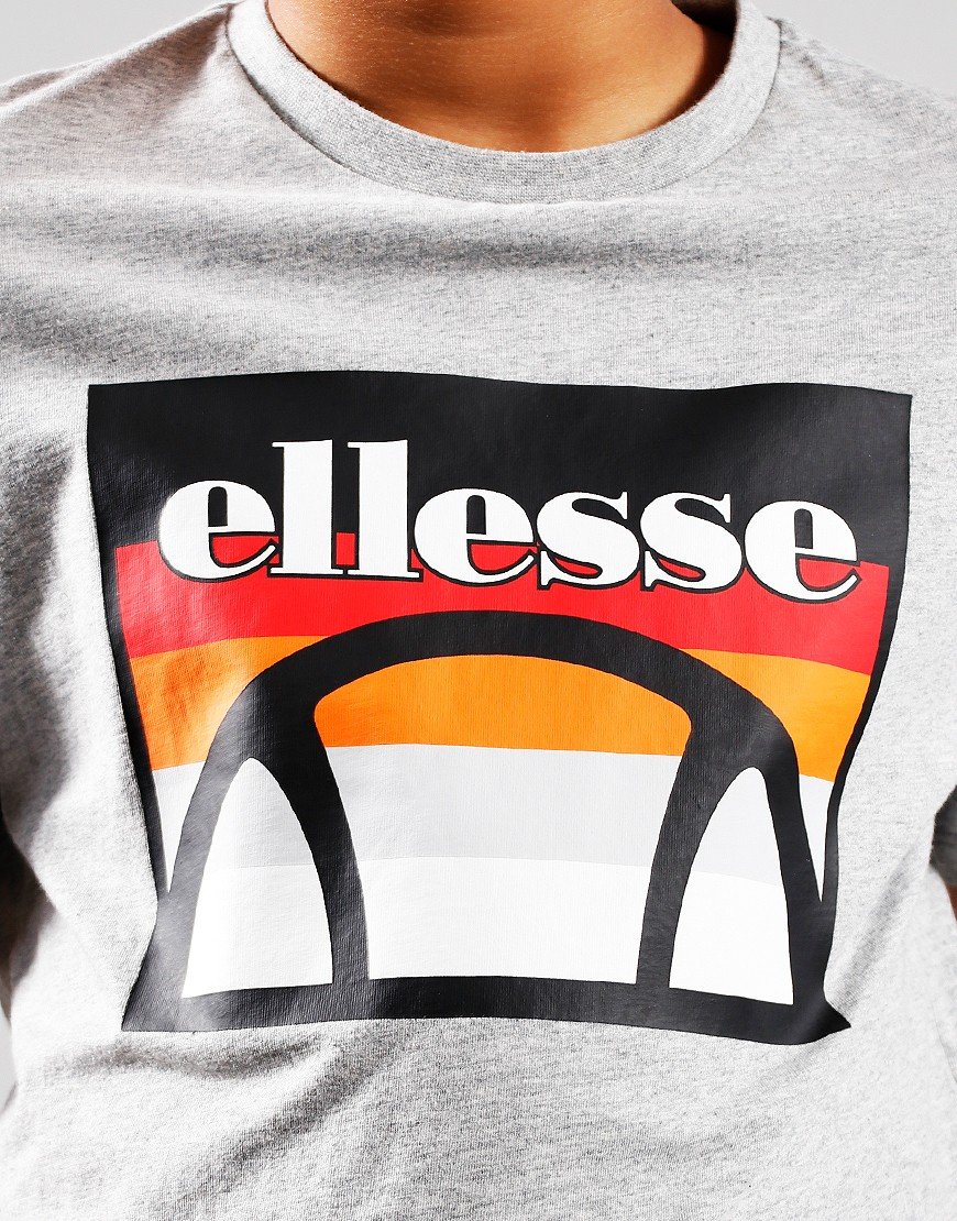 Ellesse Kids Aiuta T-Shirt Grey - Terraces Menswear