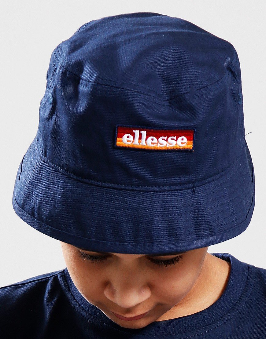 Ellesse Kids Jaso Bucket Hat Navy - Terraces Menswear