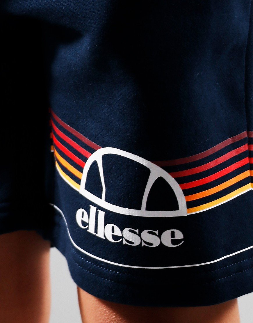 Ellesse Kids Pavlos Sweat Shorts Navy - Terraces Menswear