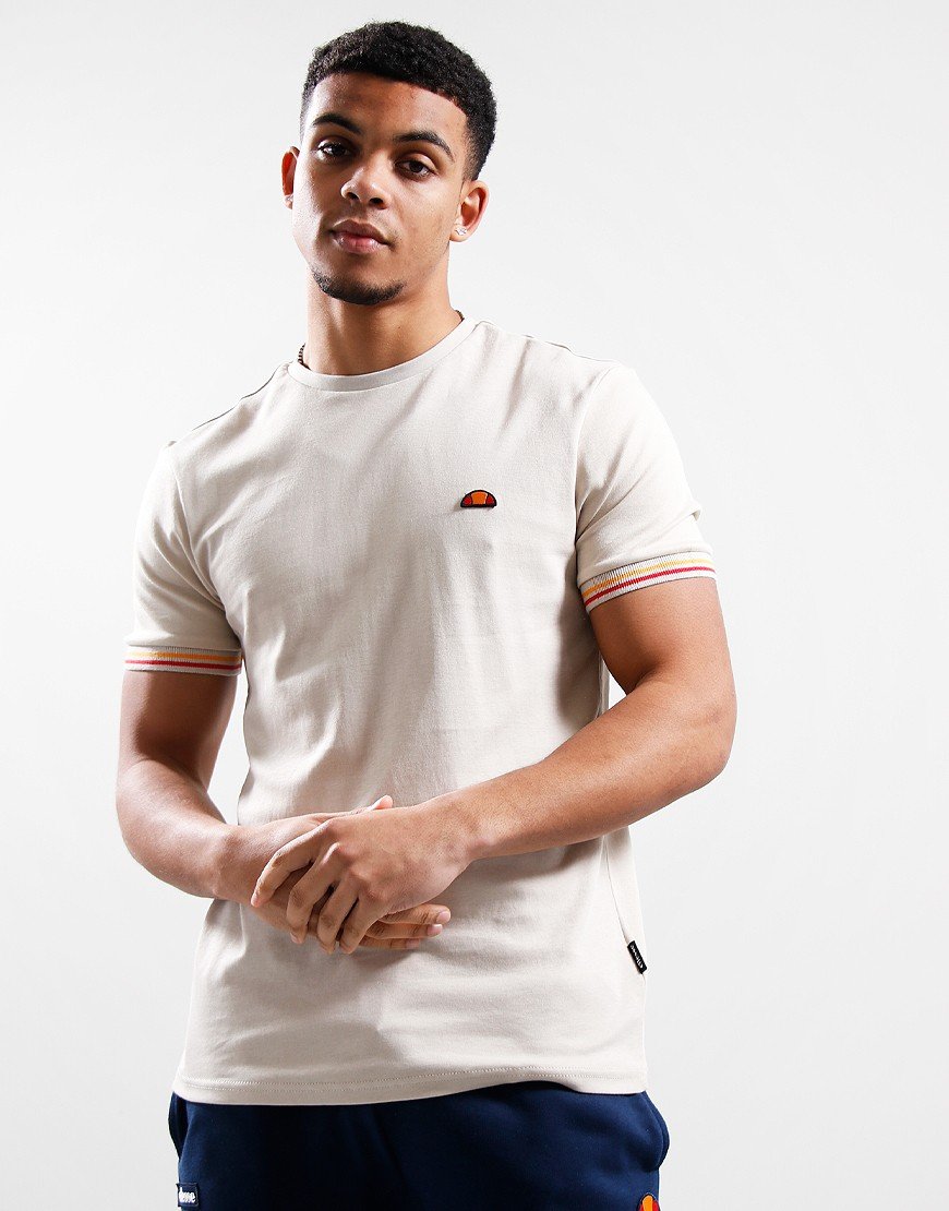 Ellesse Kings 2 T-shirt Beige - Terraces Menswear