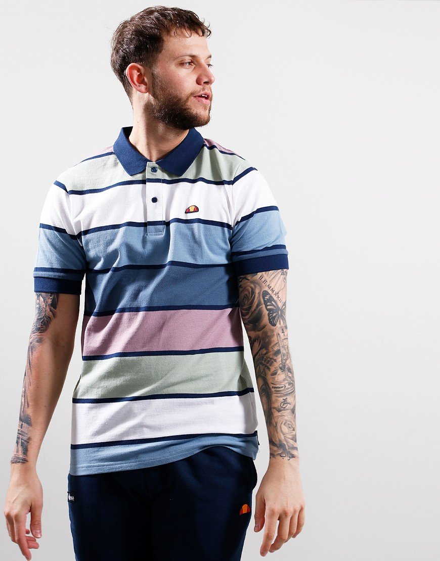 Ellesse Kyle Polo Shirt Multi - Terraces Menswear