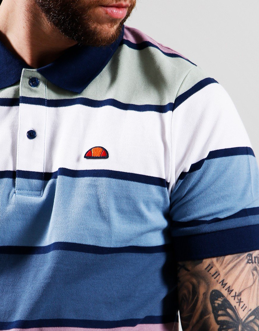 Ellesse Kyle Polo Shirt Multi - Terraces Menswear
