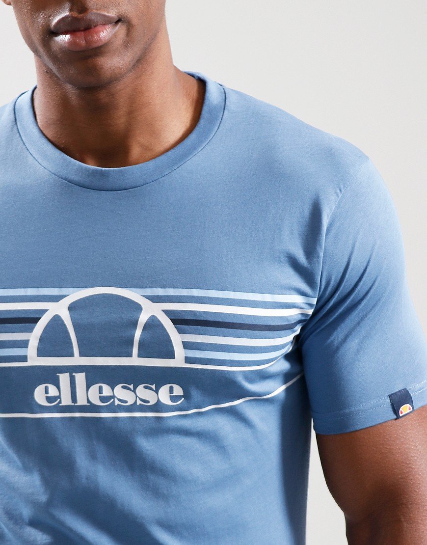 Ellesse Lentamente T-shirt Blue - Terraces Menswear