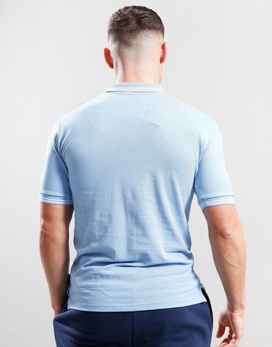Ellesse Rookie Polo Shirt Light Blue - Terraces Menswear