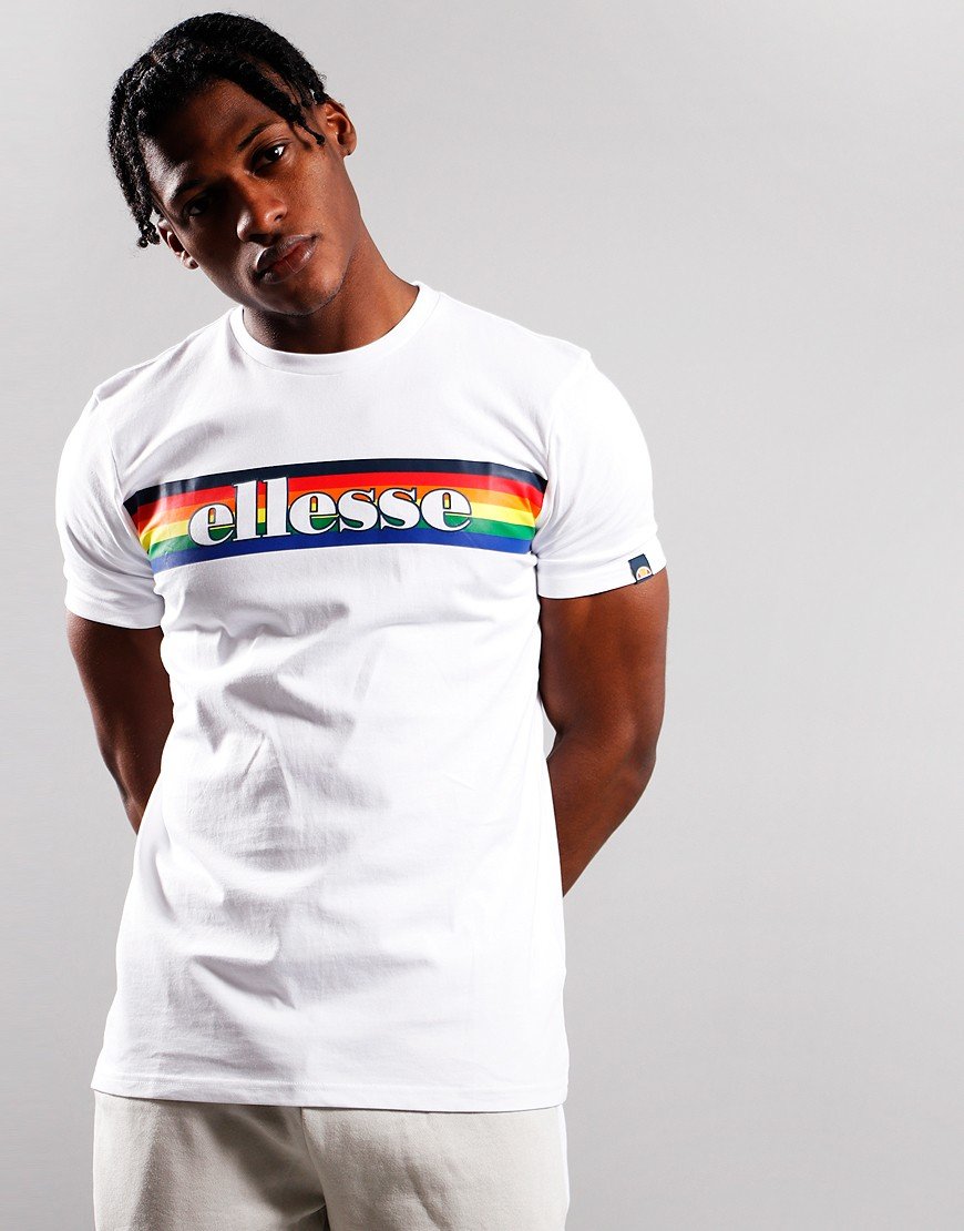 Ellesse Dreilo T-Shirt White - Terraces Menswear