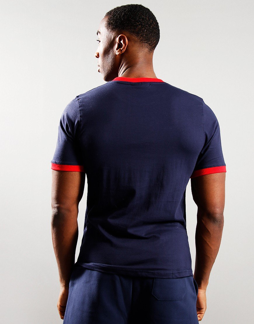 FILA Vintage Marconi T-Shirt Peacoat - Terraces Menswear