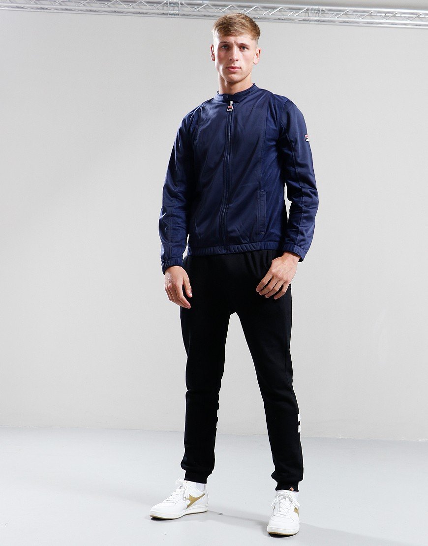 Fila Vintage Ricky Track Top Navy - Terraces Menswear