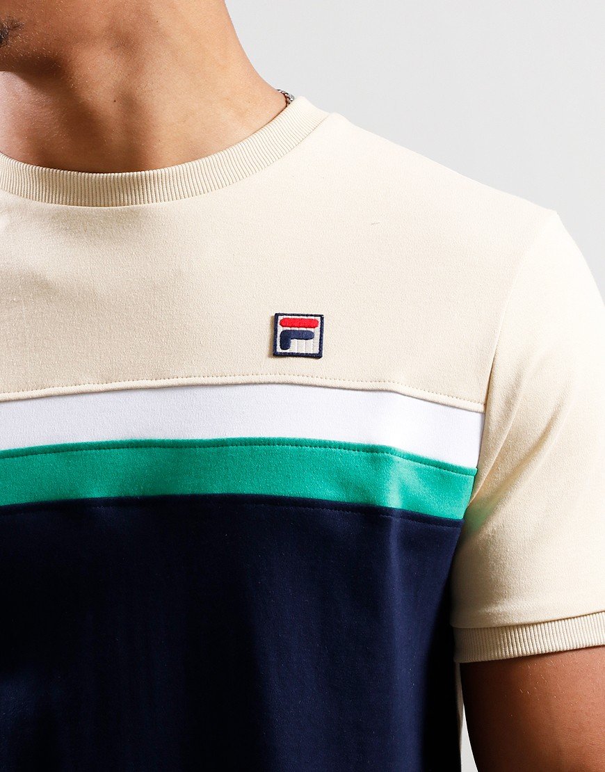 Fila Vintage Exempt T-shirt Peacoat - Terraces Menswear