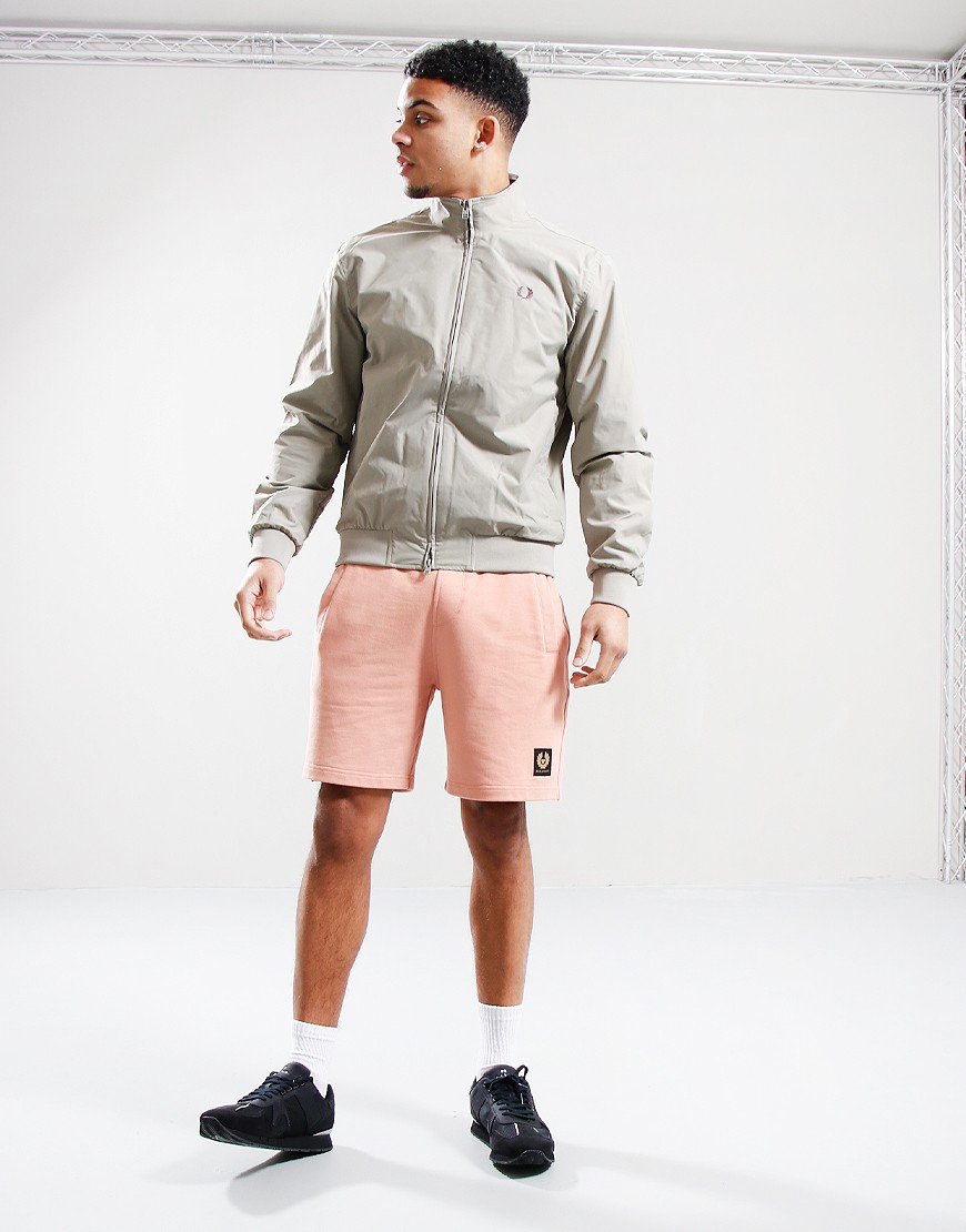 Fred Perry Brentham Jacket Warm Grey - Terraces Menswear