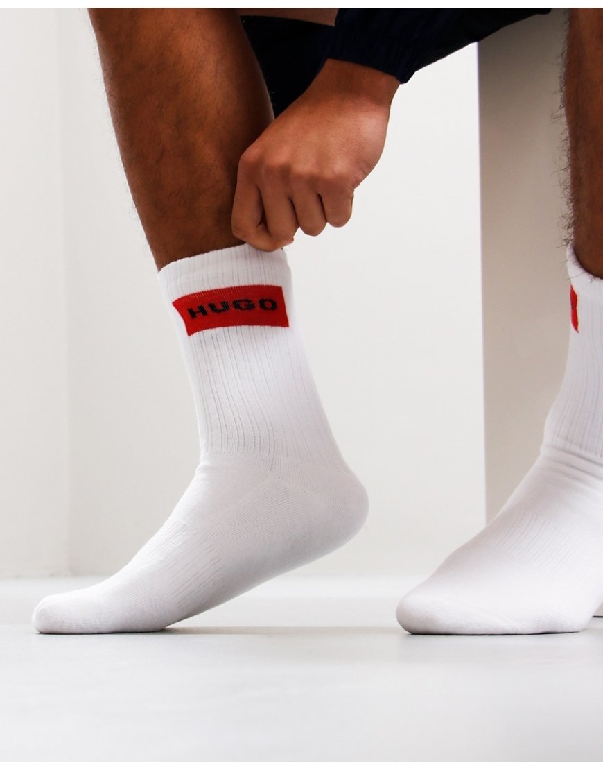 2P QS Rib Lab L/P Bl - Terraces Menswear