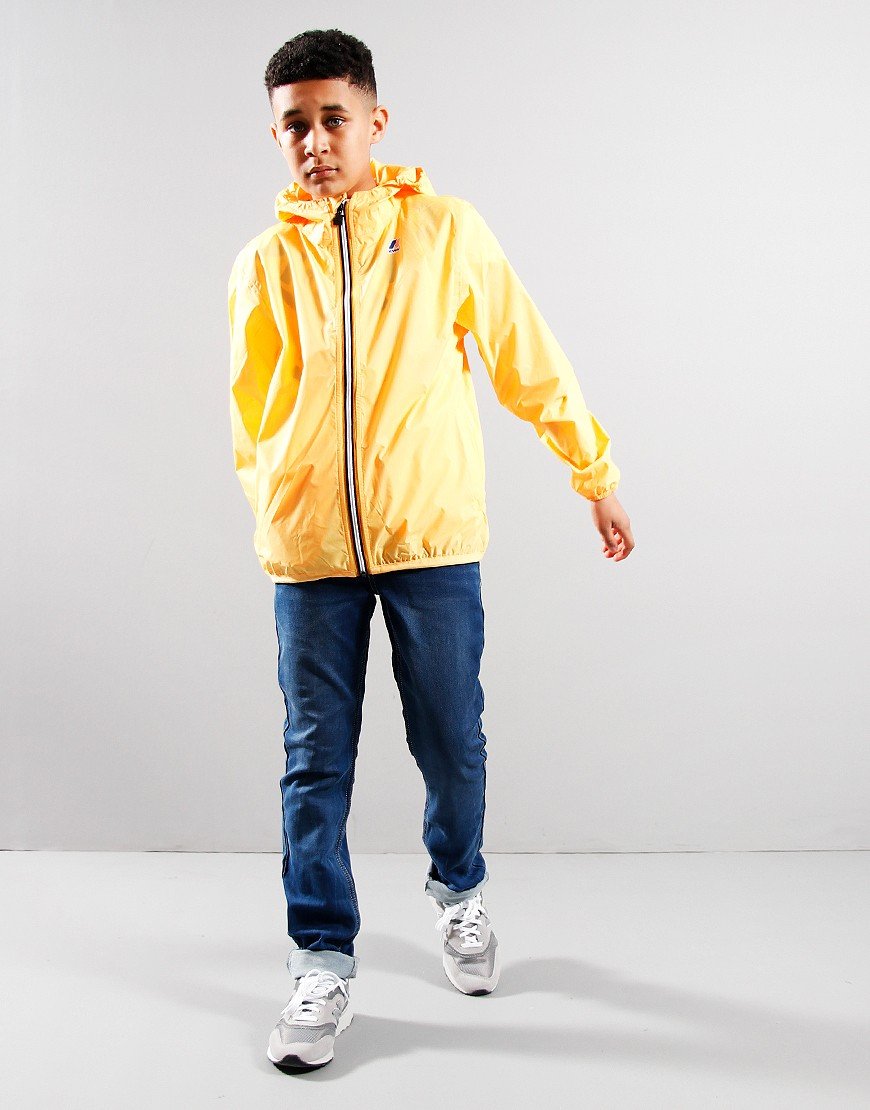 K-Way Kids Claude 3.0 Jacket Saffron - Terraces Menswear