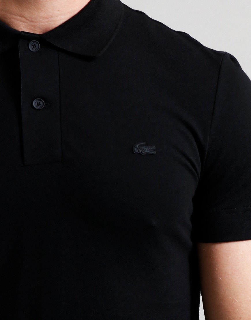 Lacoste Movement Polo Shirt Black - Terraces Menswear