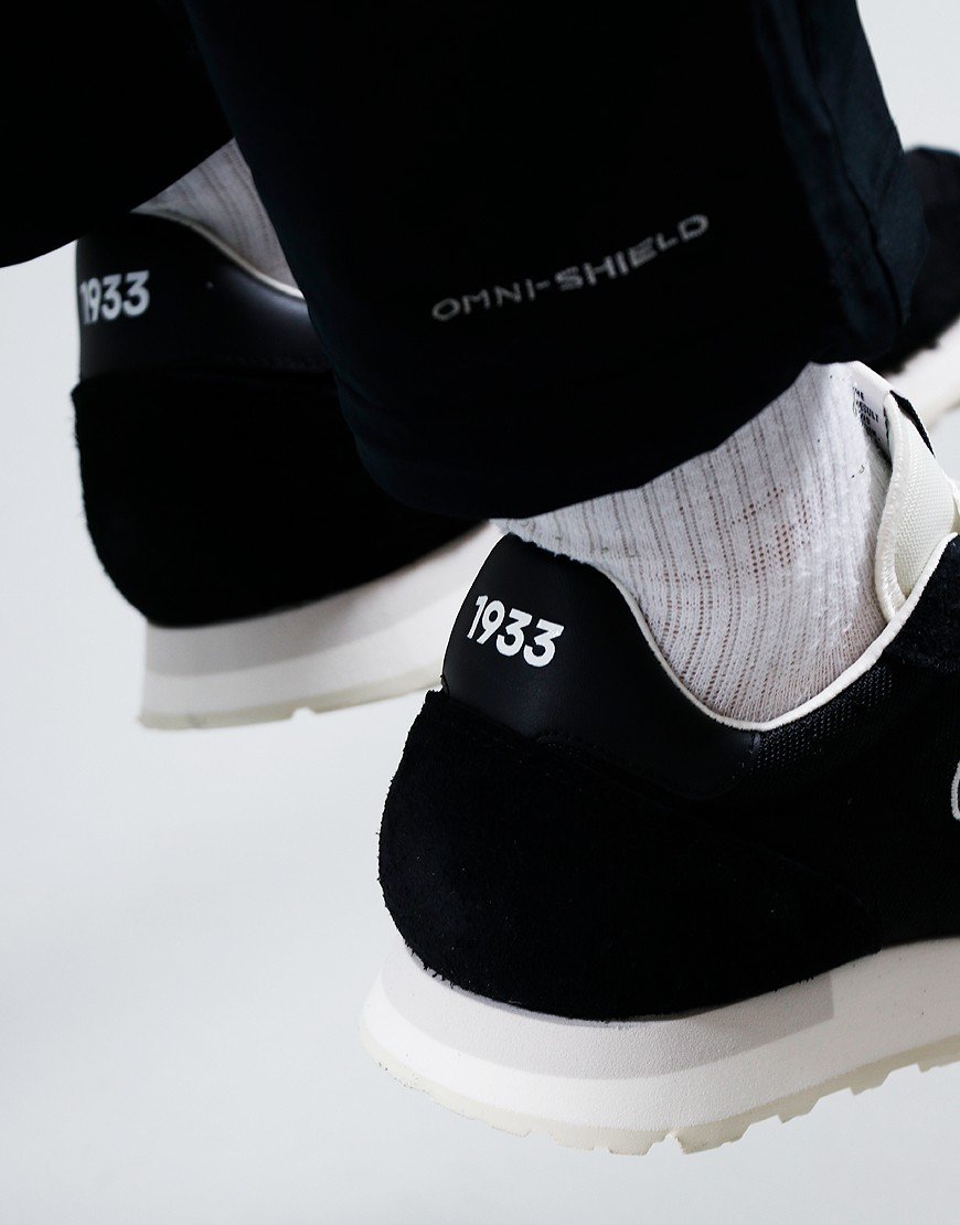 Lacoste Partner 70S Textile Trainer Black Off White - Terraces Menswear