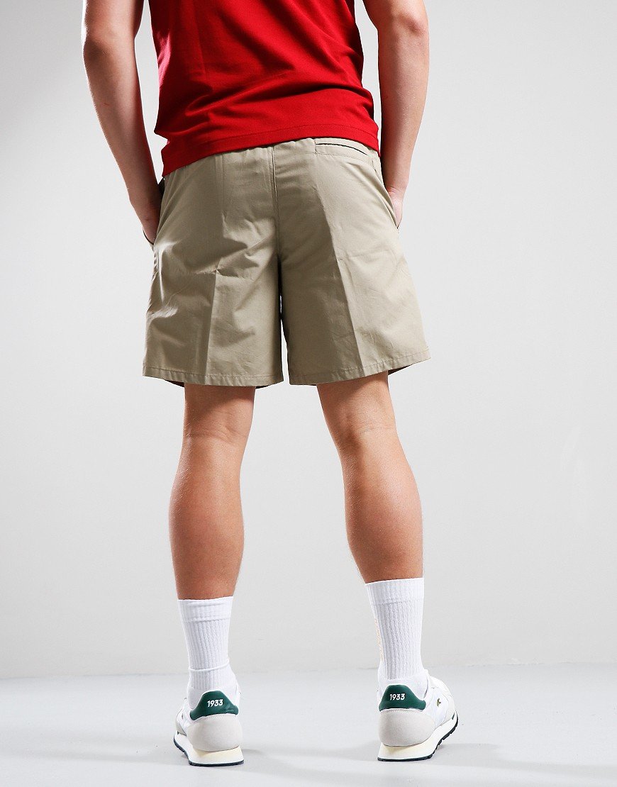 Lacoste Poplin Elasticated Shorts Lion - Terraces Menswear