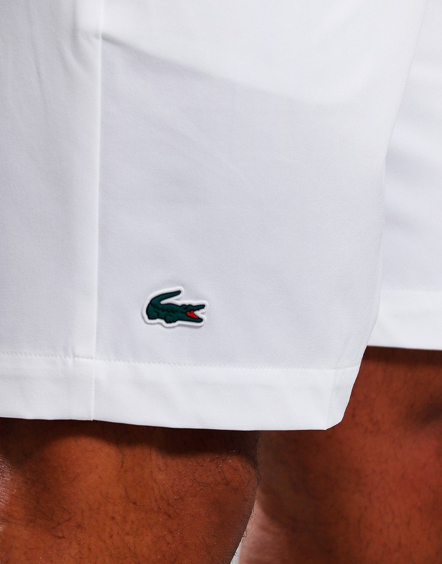 Lacoste Ultra Dry Tennis Short White - Terraces Menswear