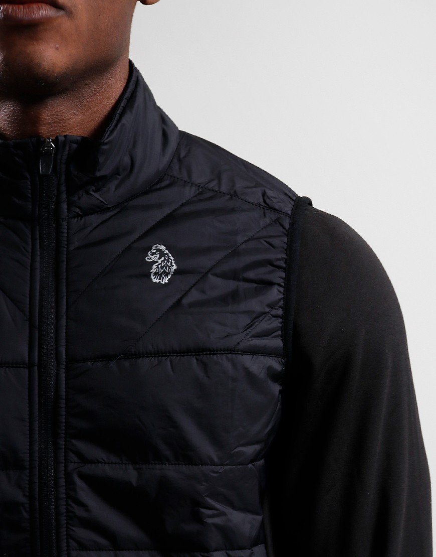 Luke 1977 Slam Jacket Jet Black - Terraces Menswear