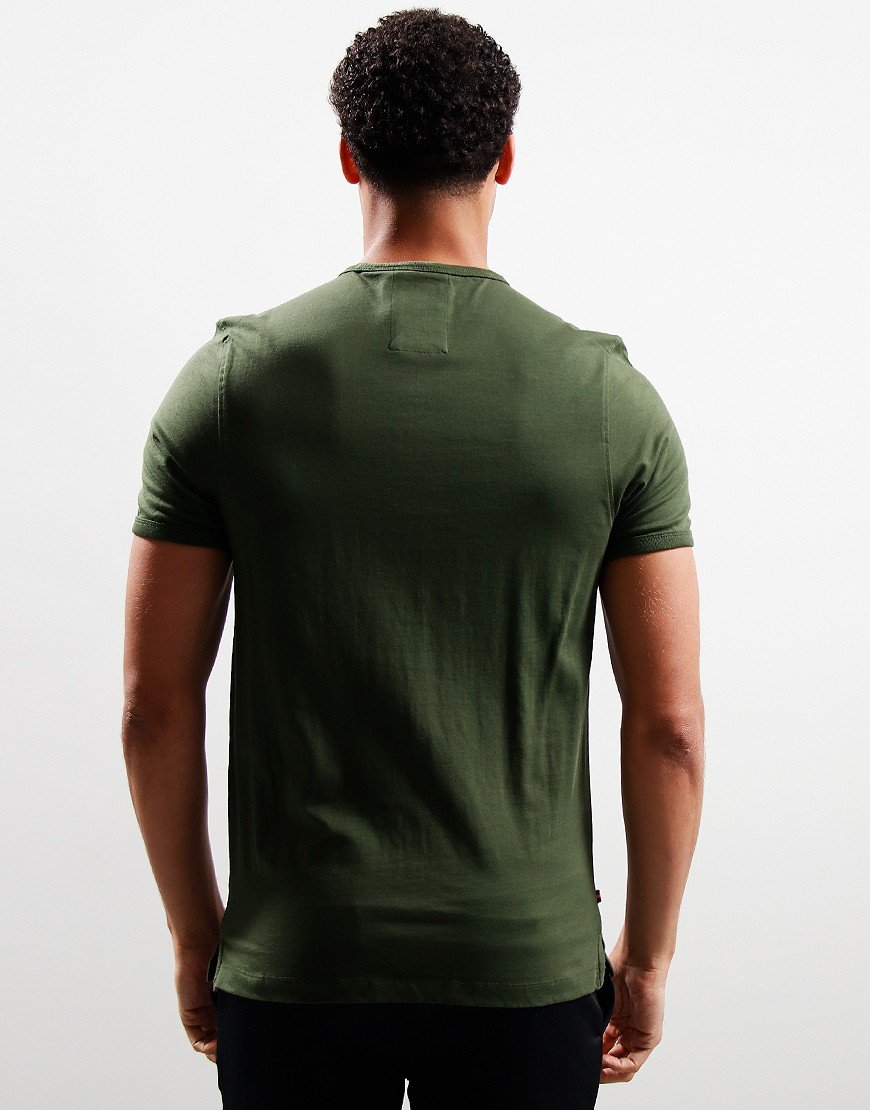 Luke 1977 Trouser OTM T-Shirt Rifle Green - Terraces Menswear