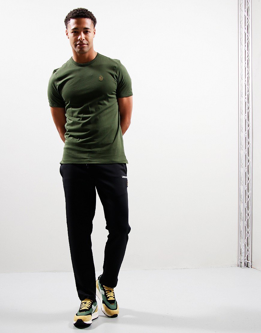 Luke 1977 Trouser OTM T-Shirt Rifle Green - Terraces Menswear