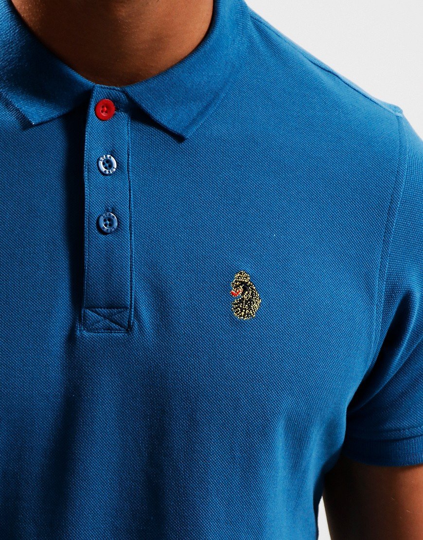 Luke 1977 Williams Polo Shirt New Navy - Terraces Menswear