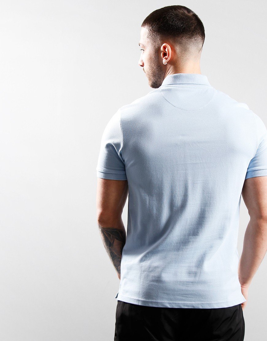 Lyle & Scott Plain Polo Light Blue - Terraces Menswear