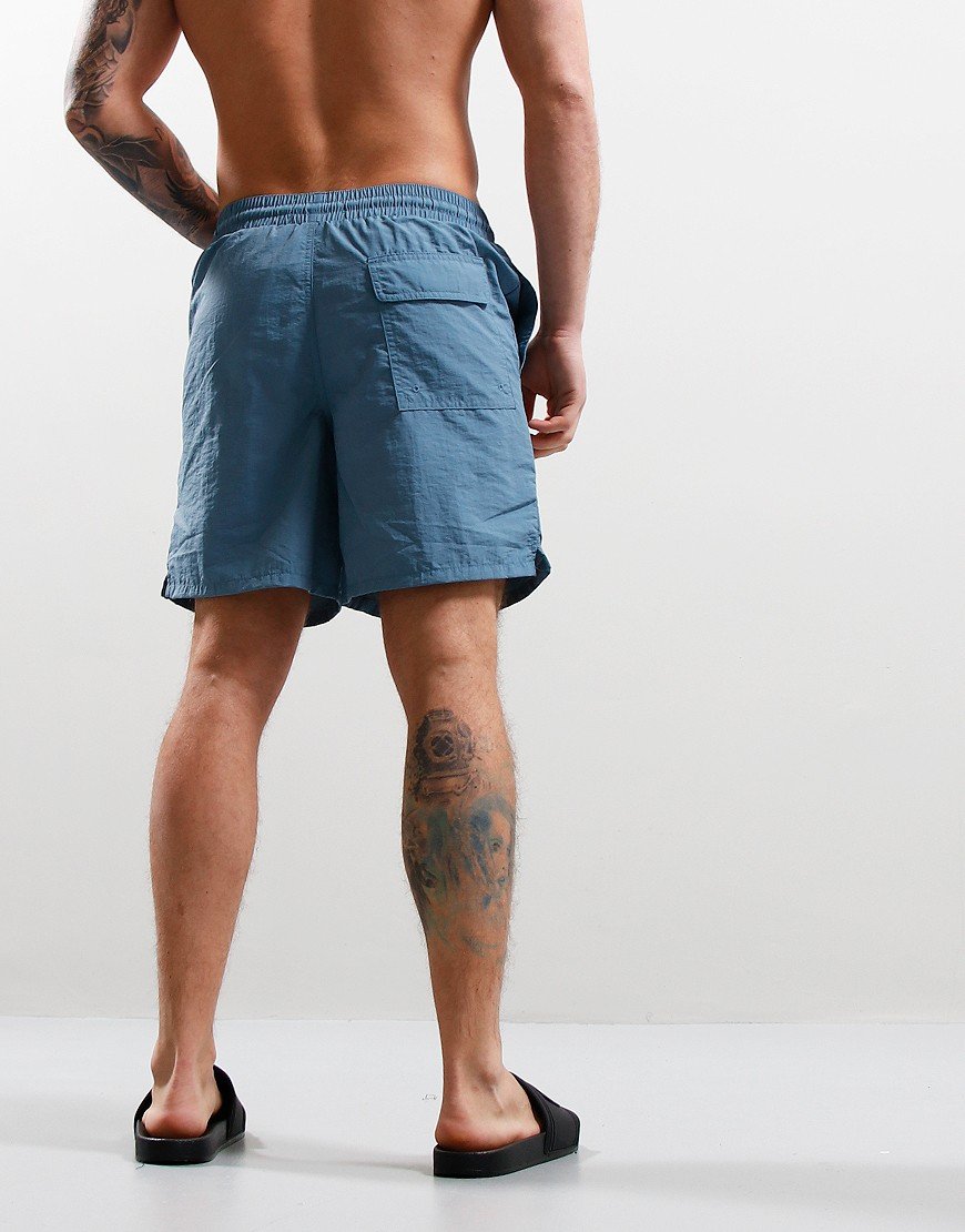 Lyle & Scott Plain Swim Short Skipton Blue - Terraces Menswear