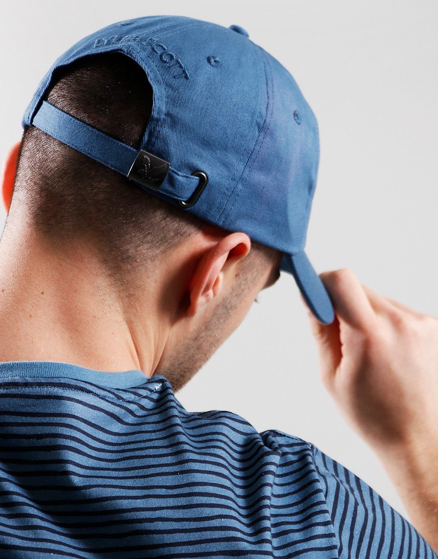 Lyle Scott Baseball Cap Skipton Blue Terraces Menswear