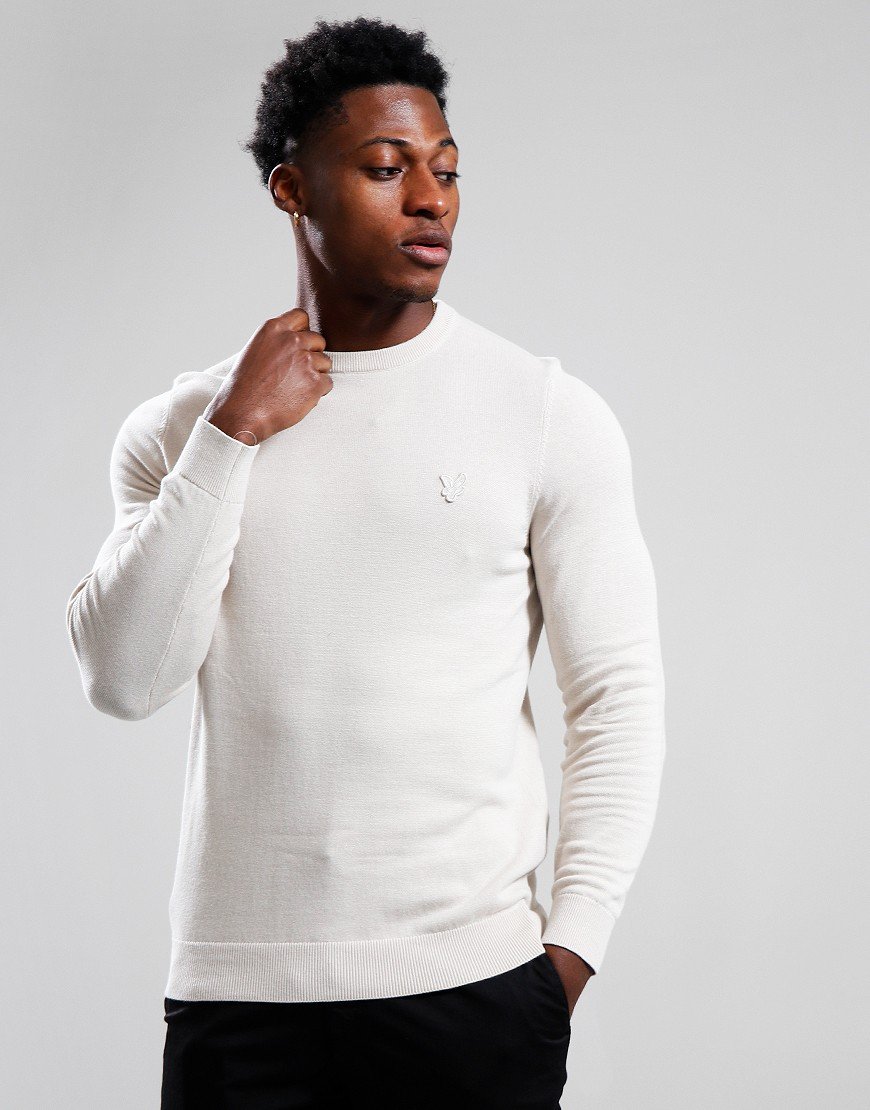Lyle & Scott Cotton Crew Knit Cove - Terraces Menswear