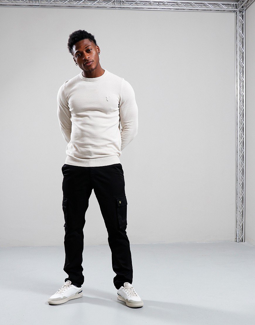 Lyle & Scott Cotton Crew Knit Cove - Terraces Menswear