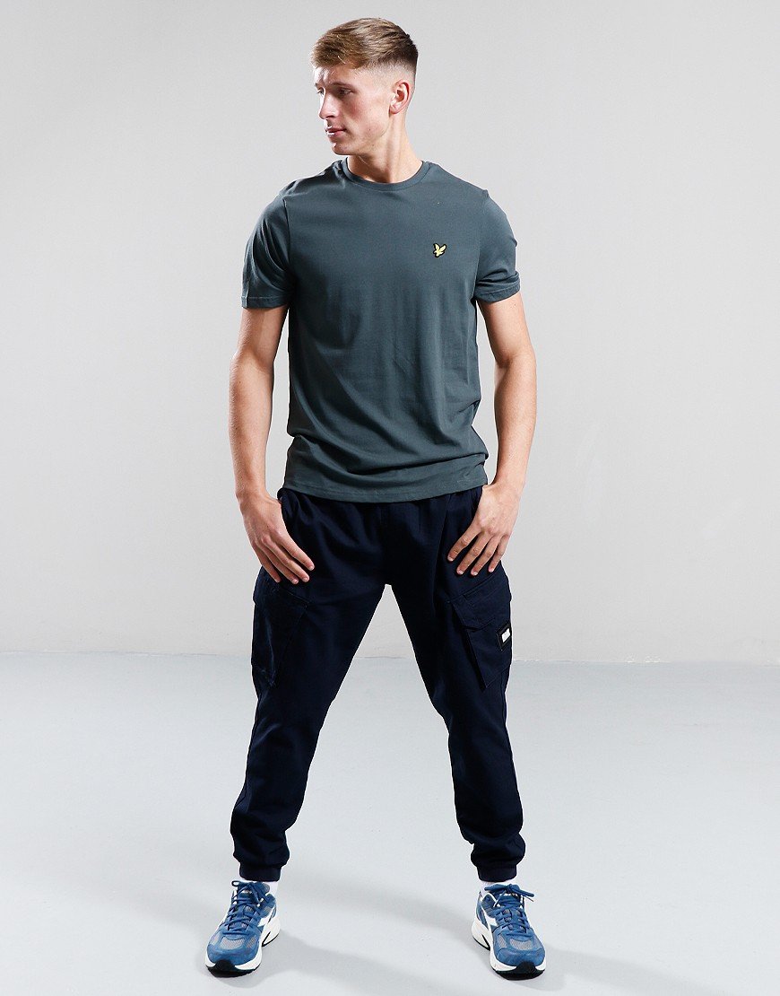 Lyle & Scott Plain T-Shirt Deep Green - Terraces Menswear