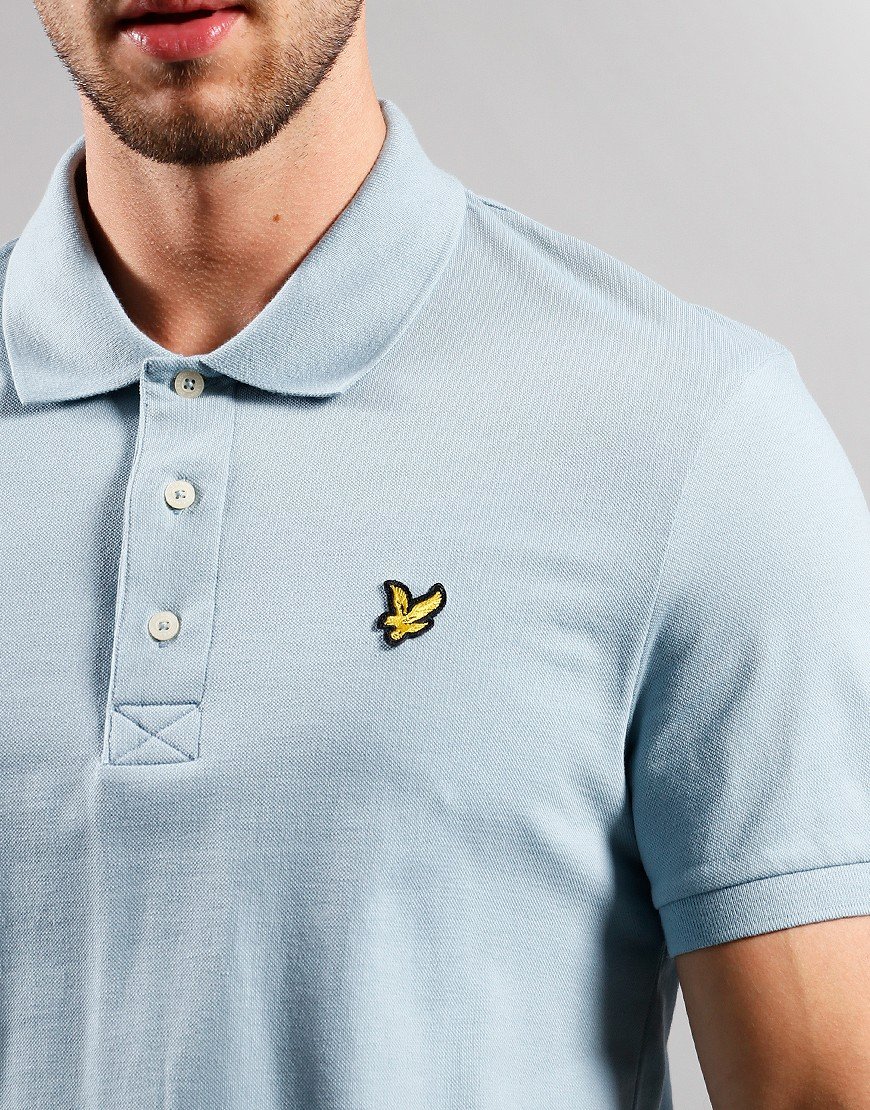 Lyle & Scott Polo Shirt Away Blue - Terraces Menswear