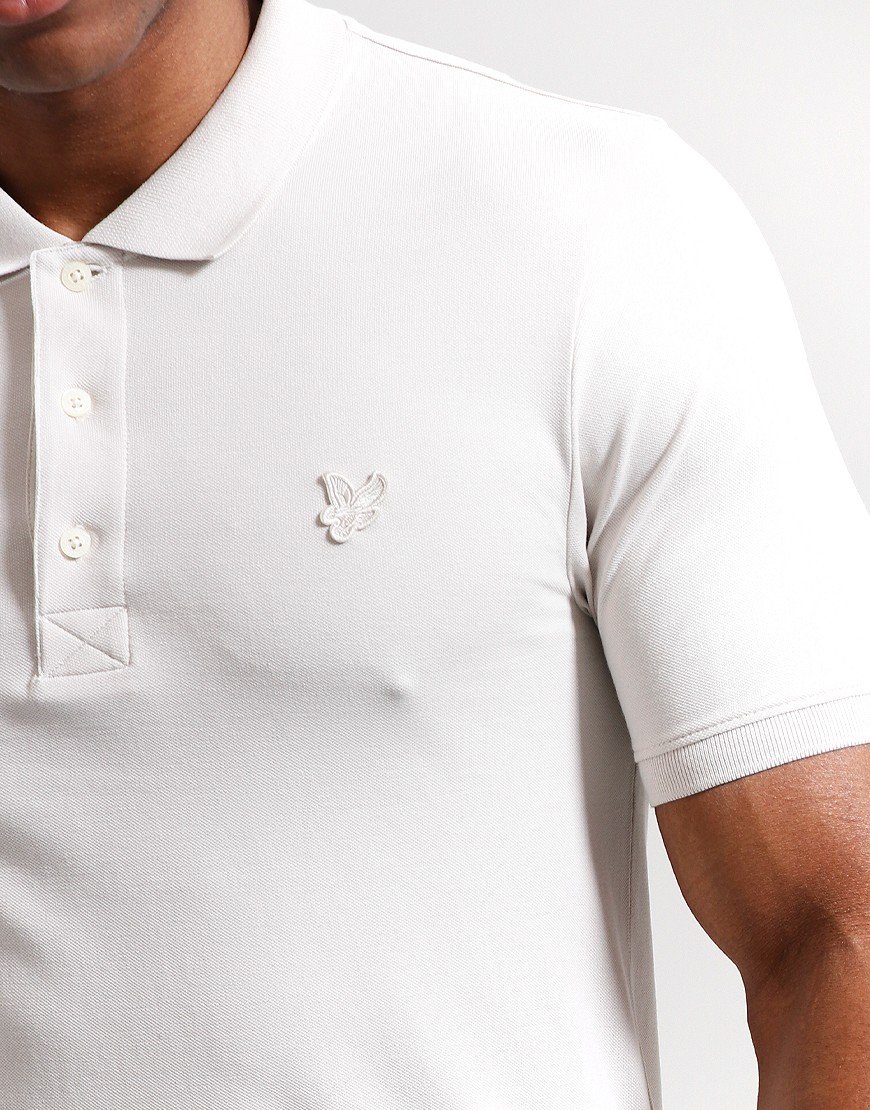 Lyle & Scott Tonal Eagle Polo Shirt Cove - Terraces Menswear
