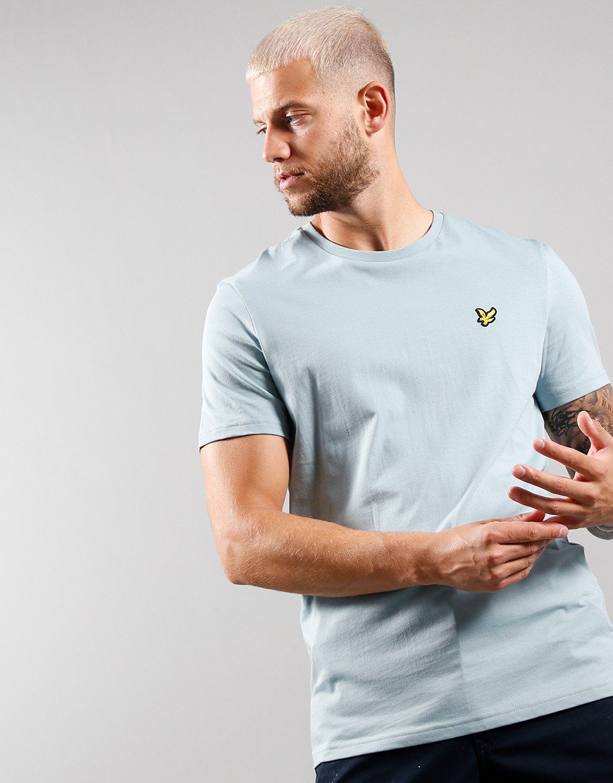 Lyle & Scott Plain T-shirt Away Blue - Terraces Menswear