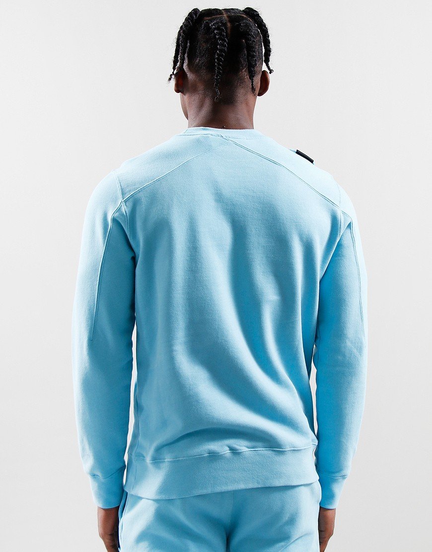 MA.Strum Core Crew Sweat Sea Blue - Terraces Menswear