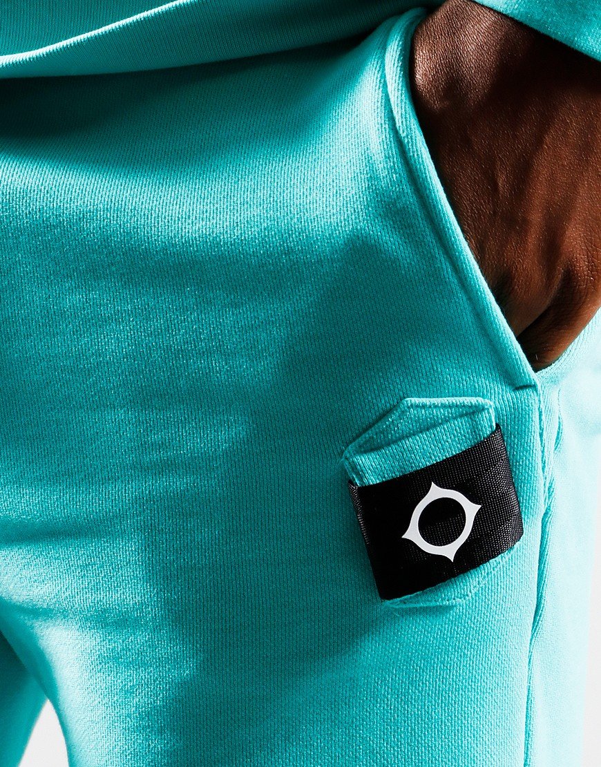 MA.Strum Core Sweat Short Turquoise - Terraces Menswear