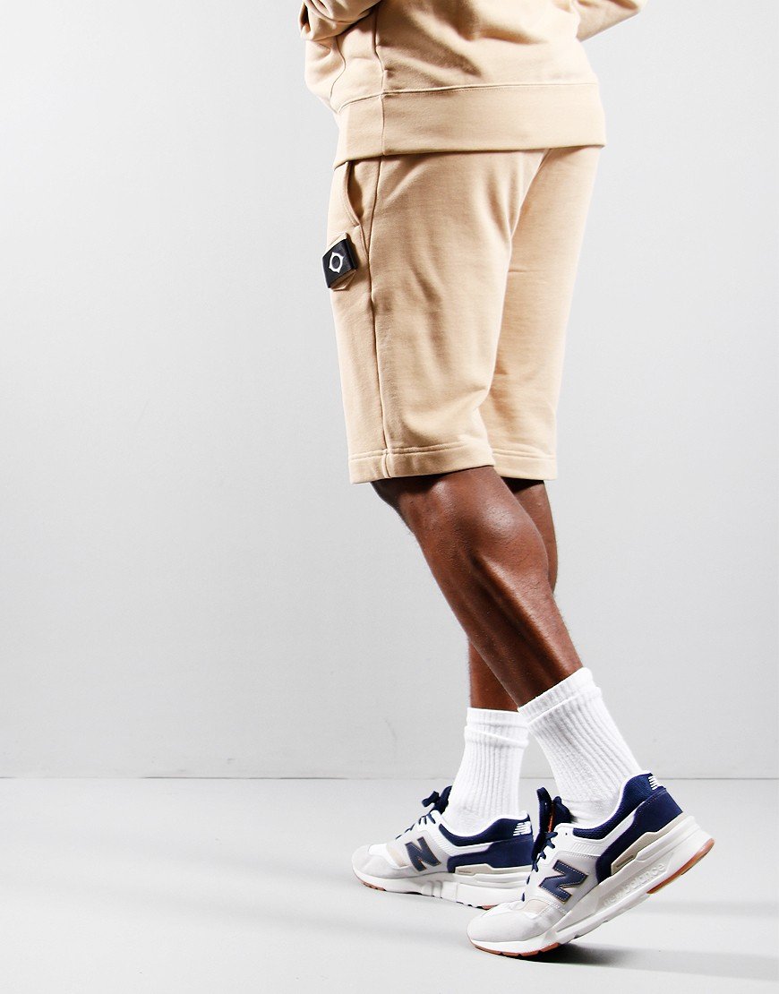 MA.Strum Core Sweat Shorts Sand - Terraces Menswear
